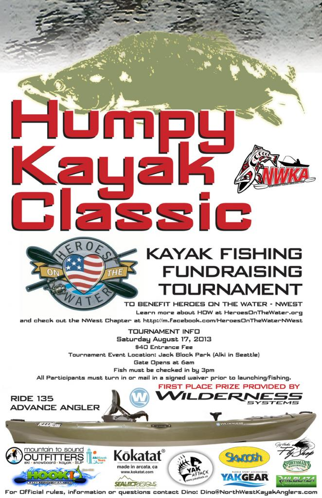 Humpy Kayak Classic fishing tournament will benefit Heroes on the Water ...